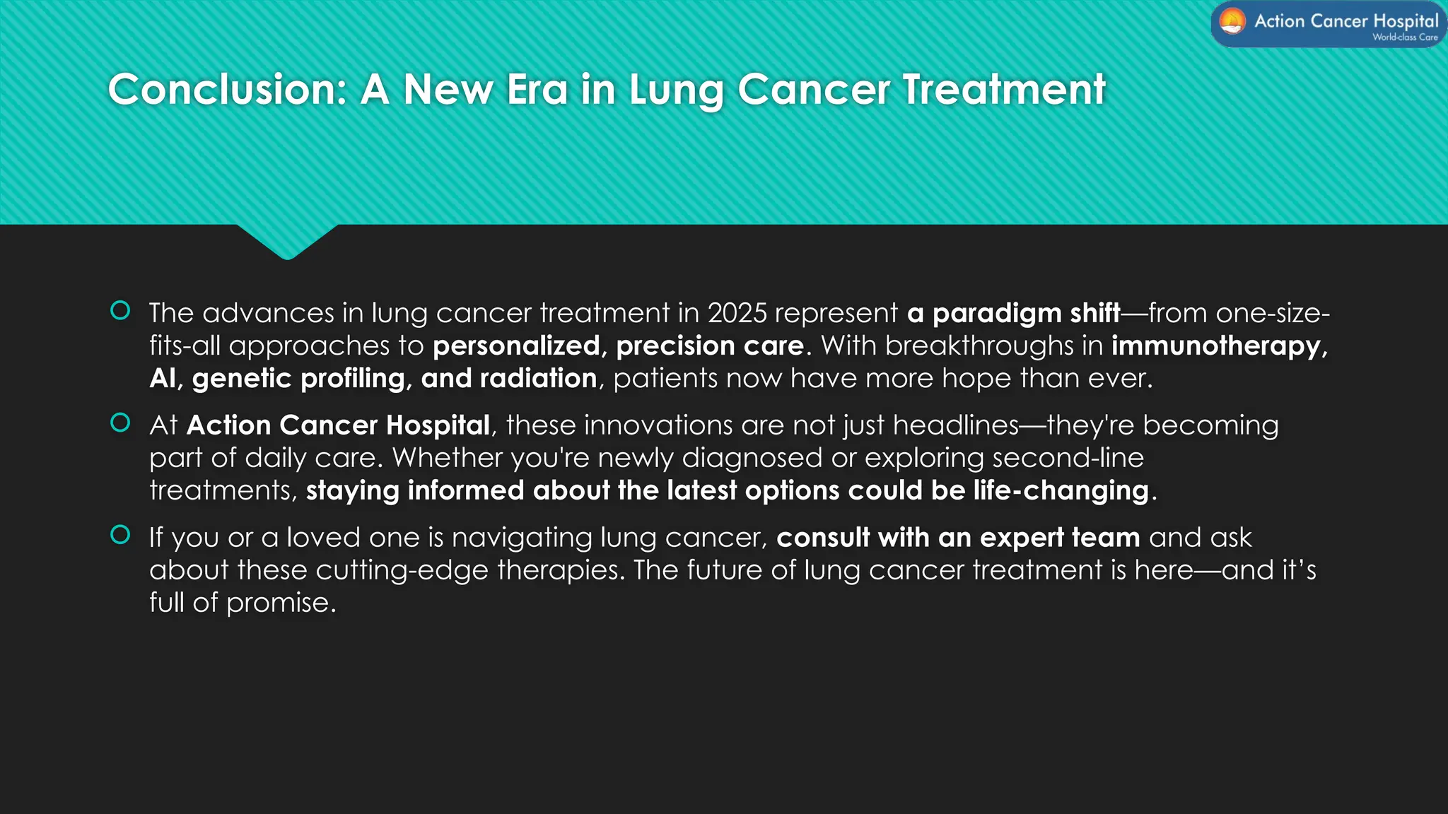 Latest Advances in Lung Cancer Treatment: What’s New in 2025? | PPTX