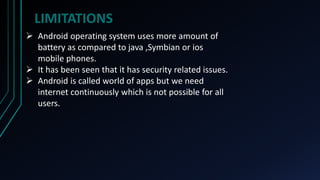 Presentation About Android | PPTX