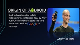 Presentation About Android | PPTX