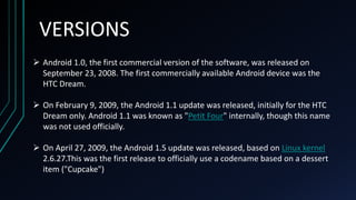 Presentation About Android | PPTX