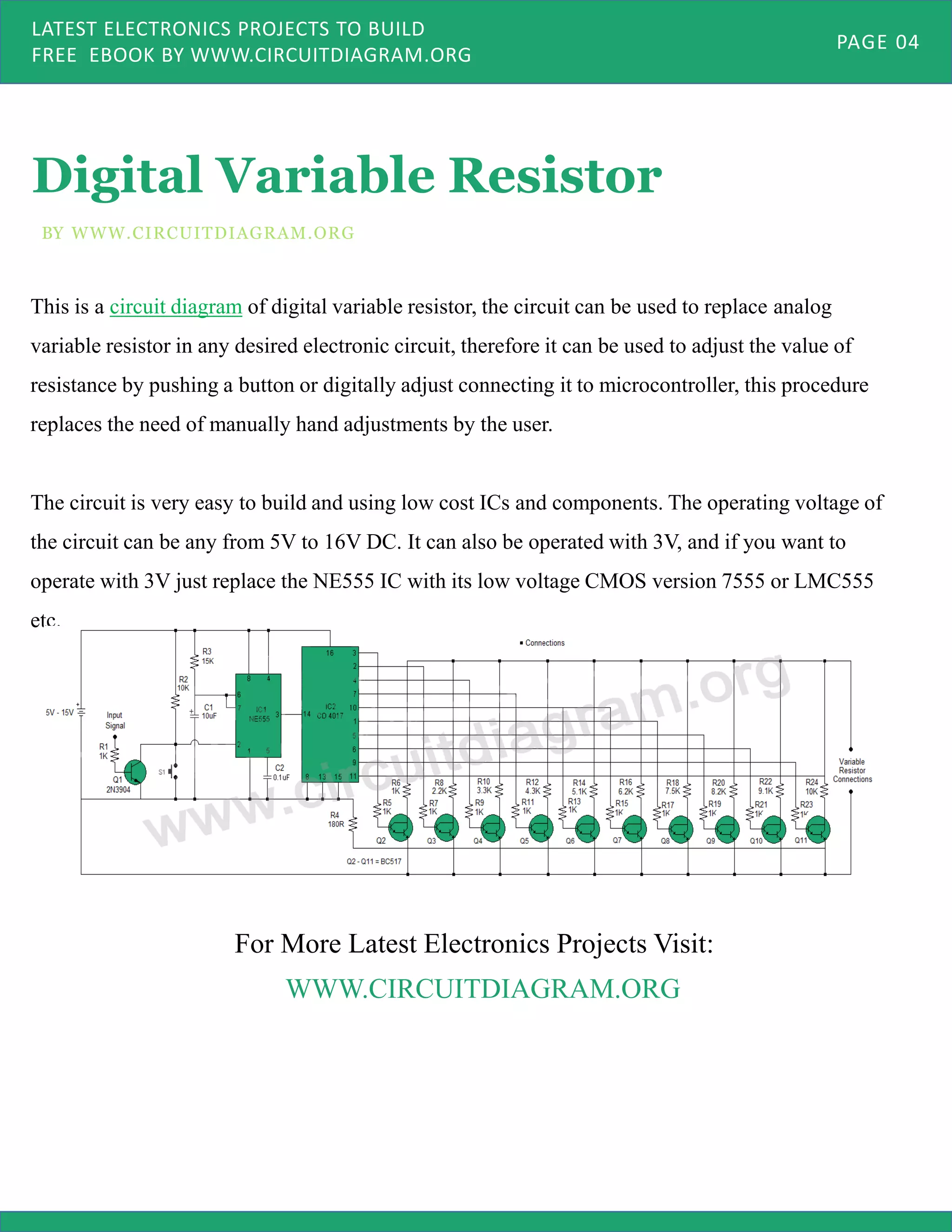Latest Electronics Projects to Build PDF Ebook | PDF