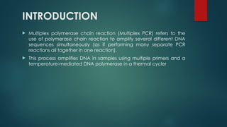 Latest Advancements in PCR (Polymerase Chain Reaction) | PPTX