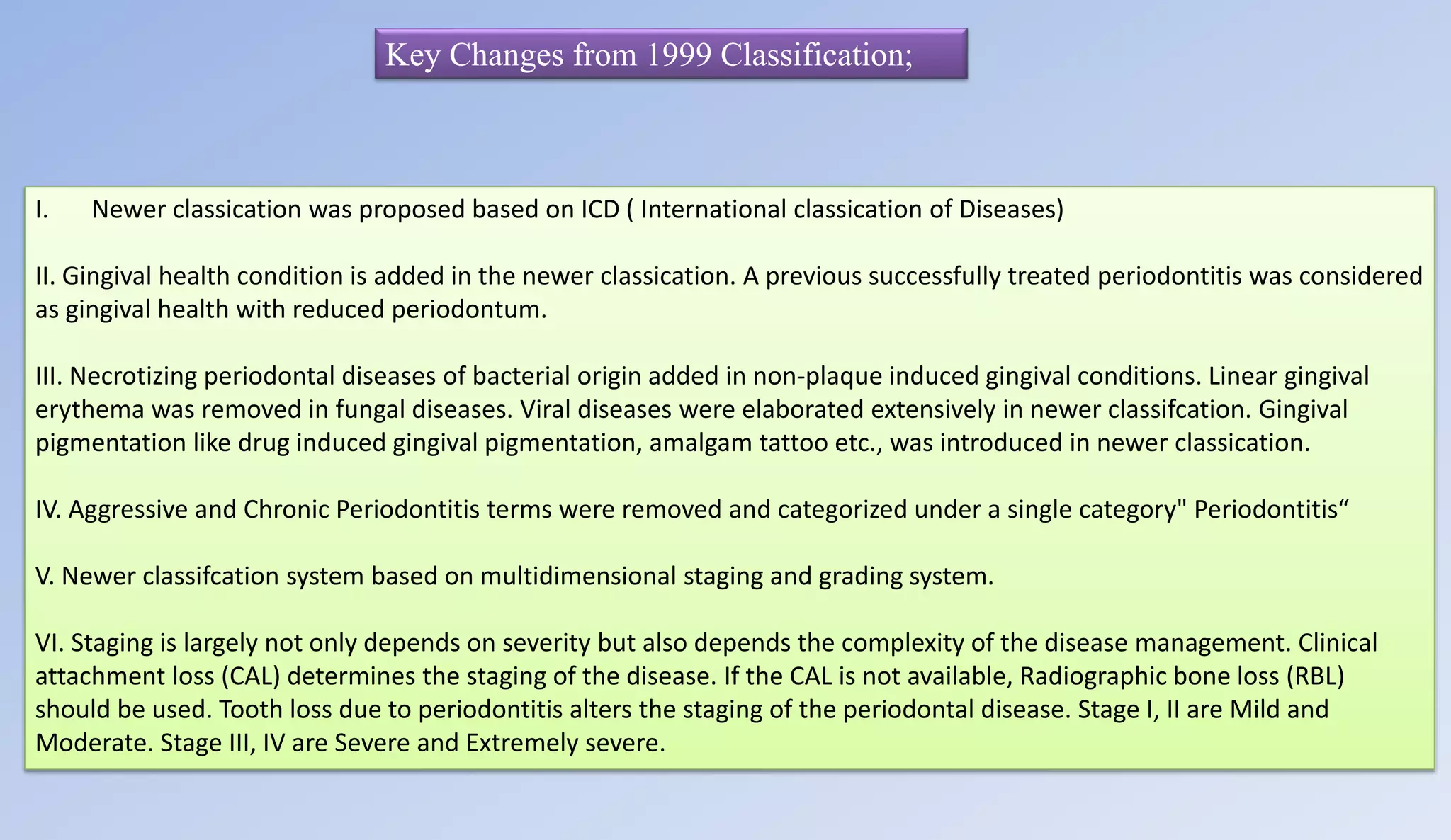 Latest Classification of Periodontal disease..pptx
