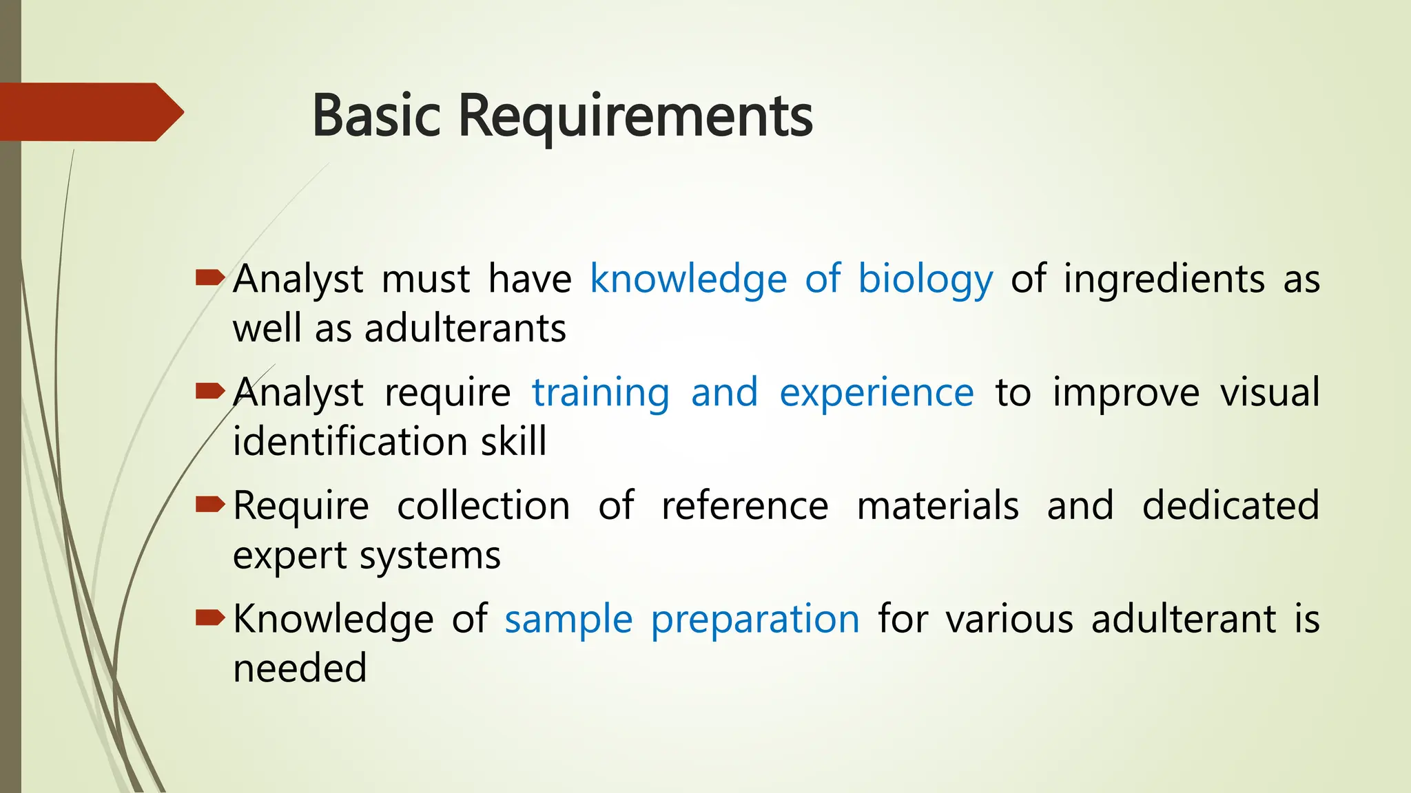 Latest Concept in Feed Microscopy/ adulteration, contamination of ...