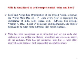 Presentation on Safe Milk Production for Public Health | PPTX