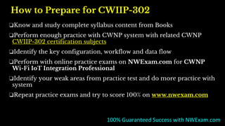 Latest CWNP CWIIP-302 Practice Test Questions & Answers | PDF