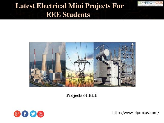 Latest Electrical Mini Projects For EEE Students