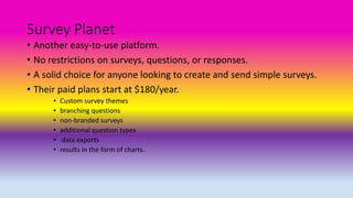 Latest evaluation techniques | PPTX