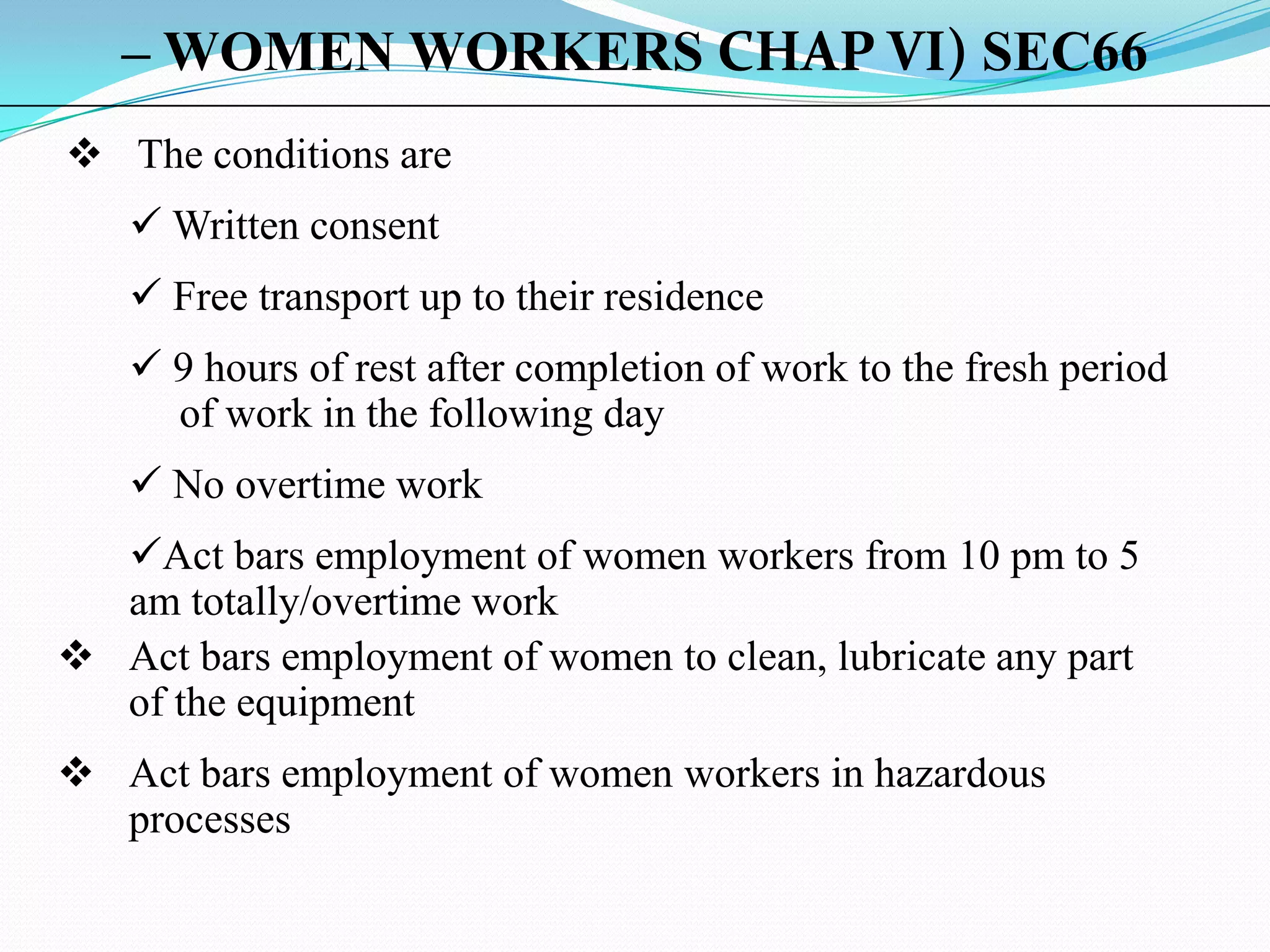 factories act 1948 | PPTX