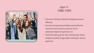 MENGENALI GENERASI X Y Z MASA KINI DAN SEKARANG | PPTX