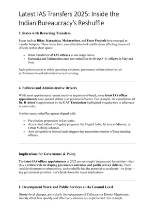Latest IAS Transfers 2025- Inside the Indian Bureaucracy’s Reshuffle.pdf