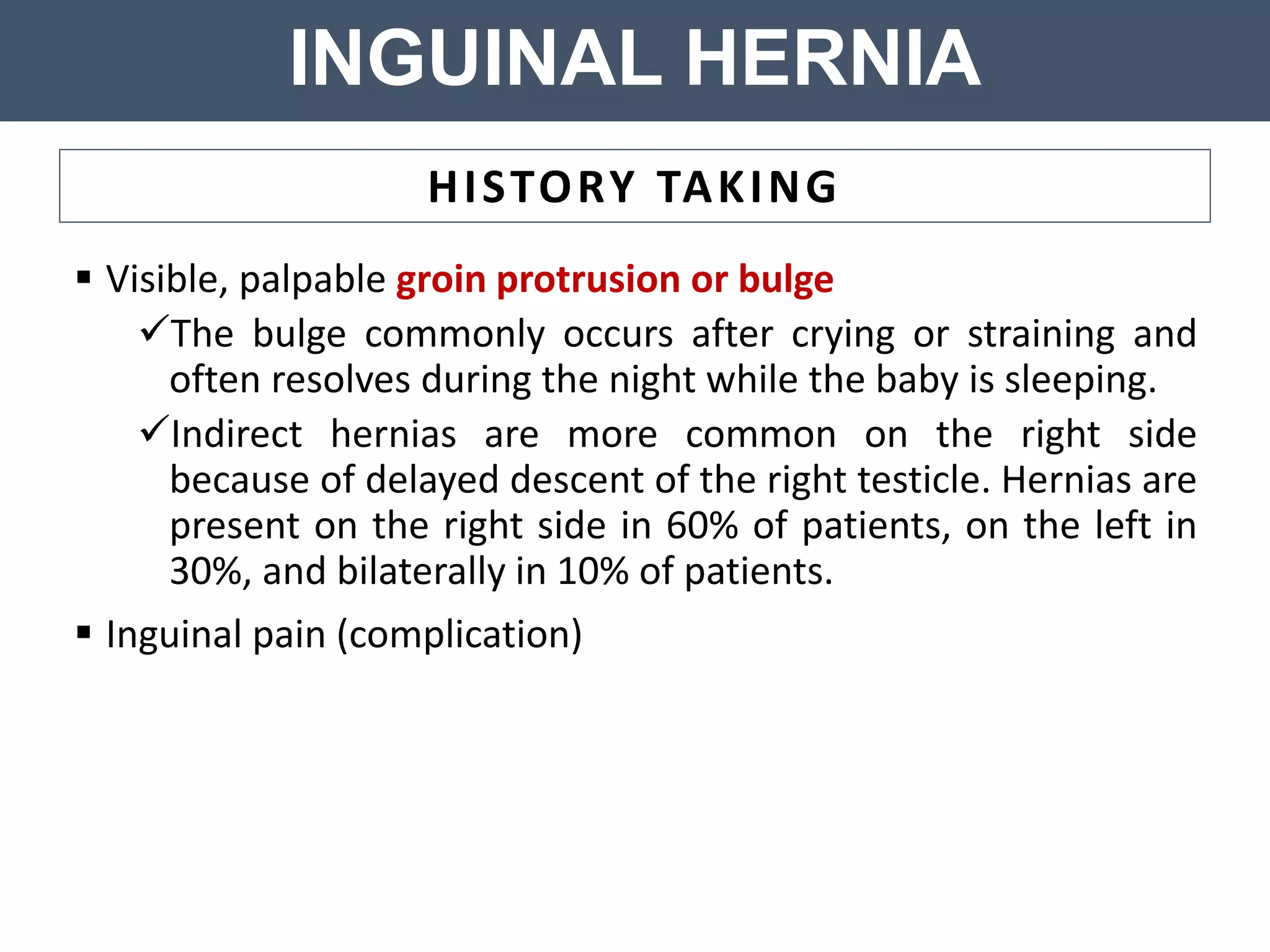 Inguinalscrotal Disease | PPTX