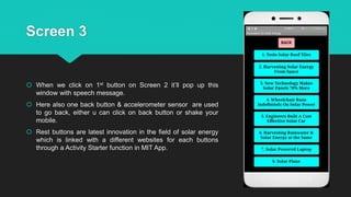 Latest innovation APP on MIT APP Inventor | PPT | Free Download