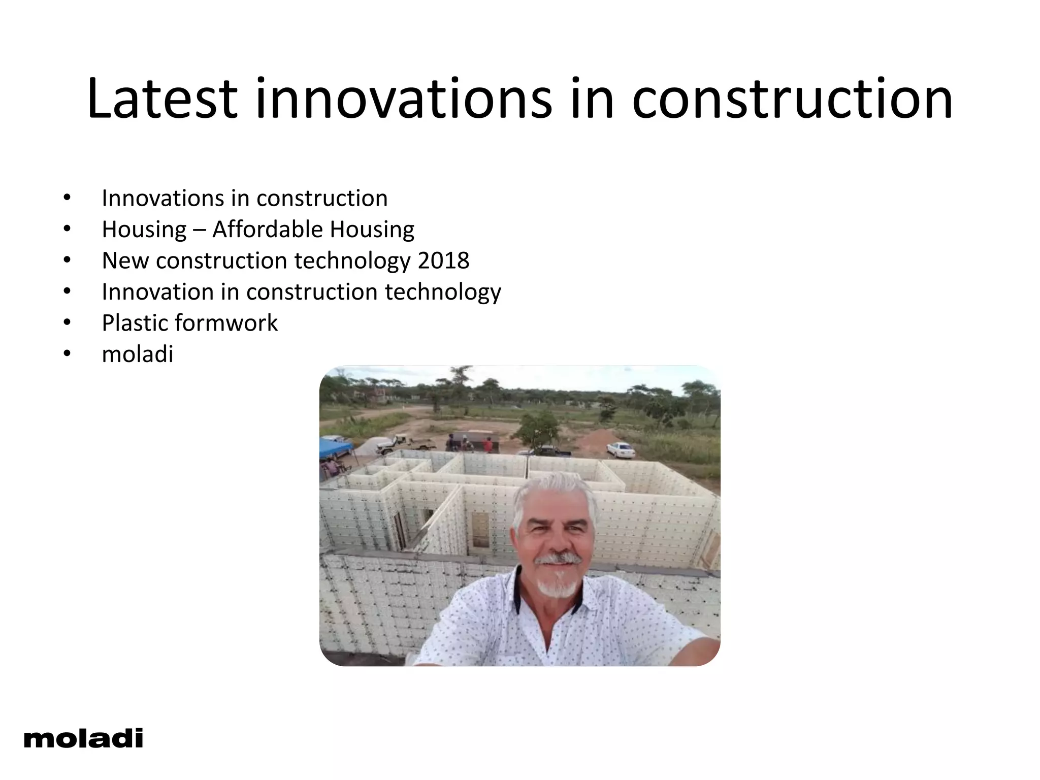 Latest innovations in construction | PDF