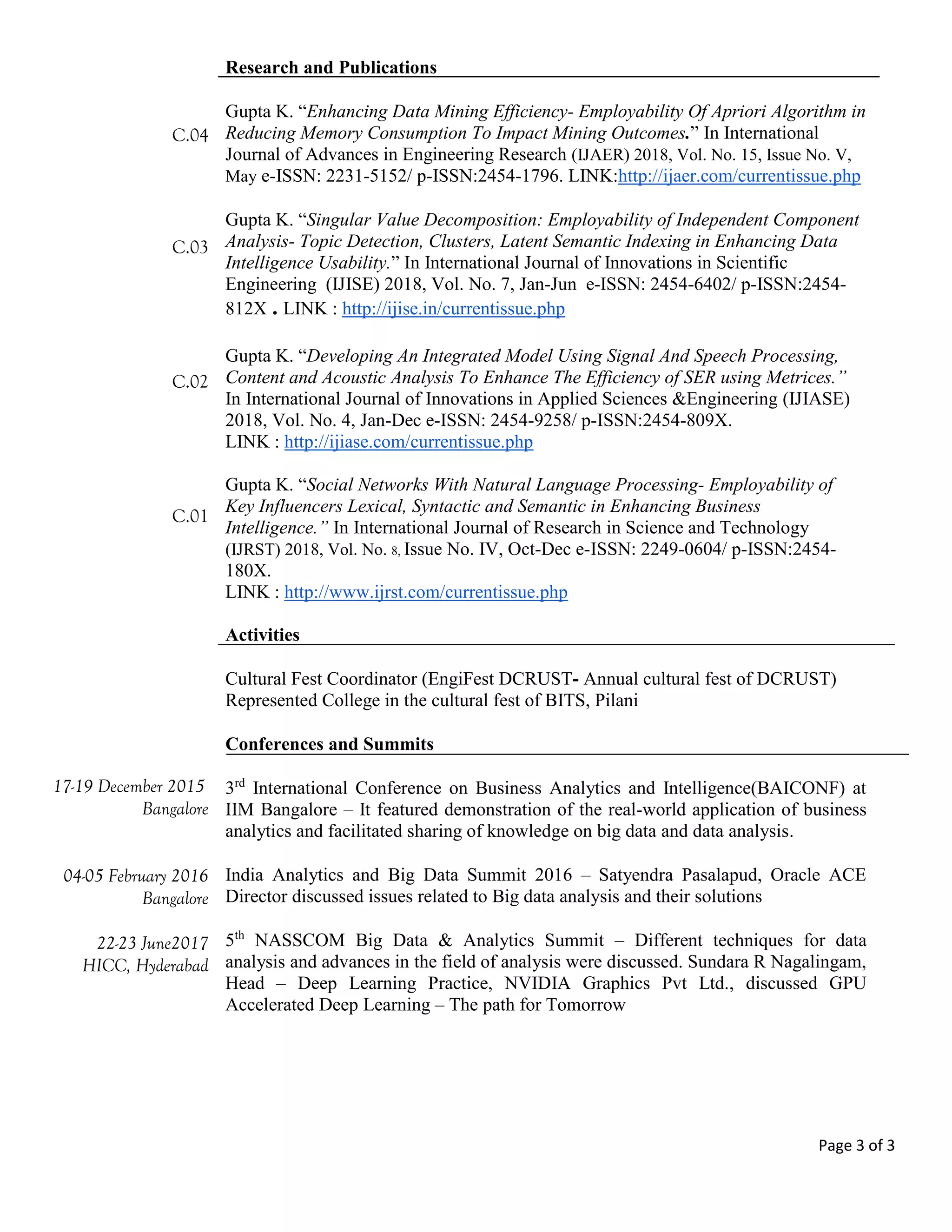 Latest Updated Resume | PDF