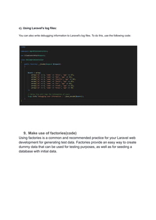 Latest Laravel Practice 2023 Experts Guidance.pdf | Web Development ...