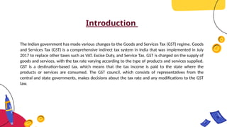Latest Official GST Updates from the Indian Government | PPTX