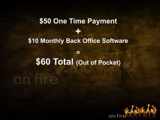 On Fire Matrix Presentation | PPT