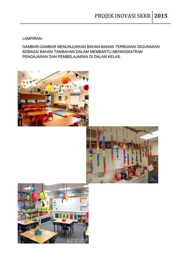 contoh paperwork inovasi skkr 2015 | DOC