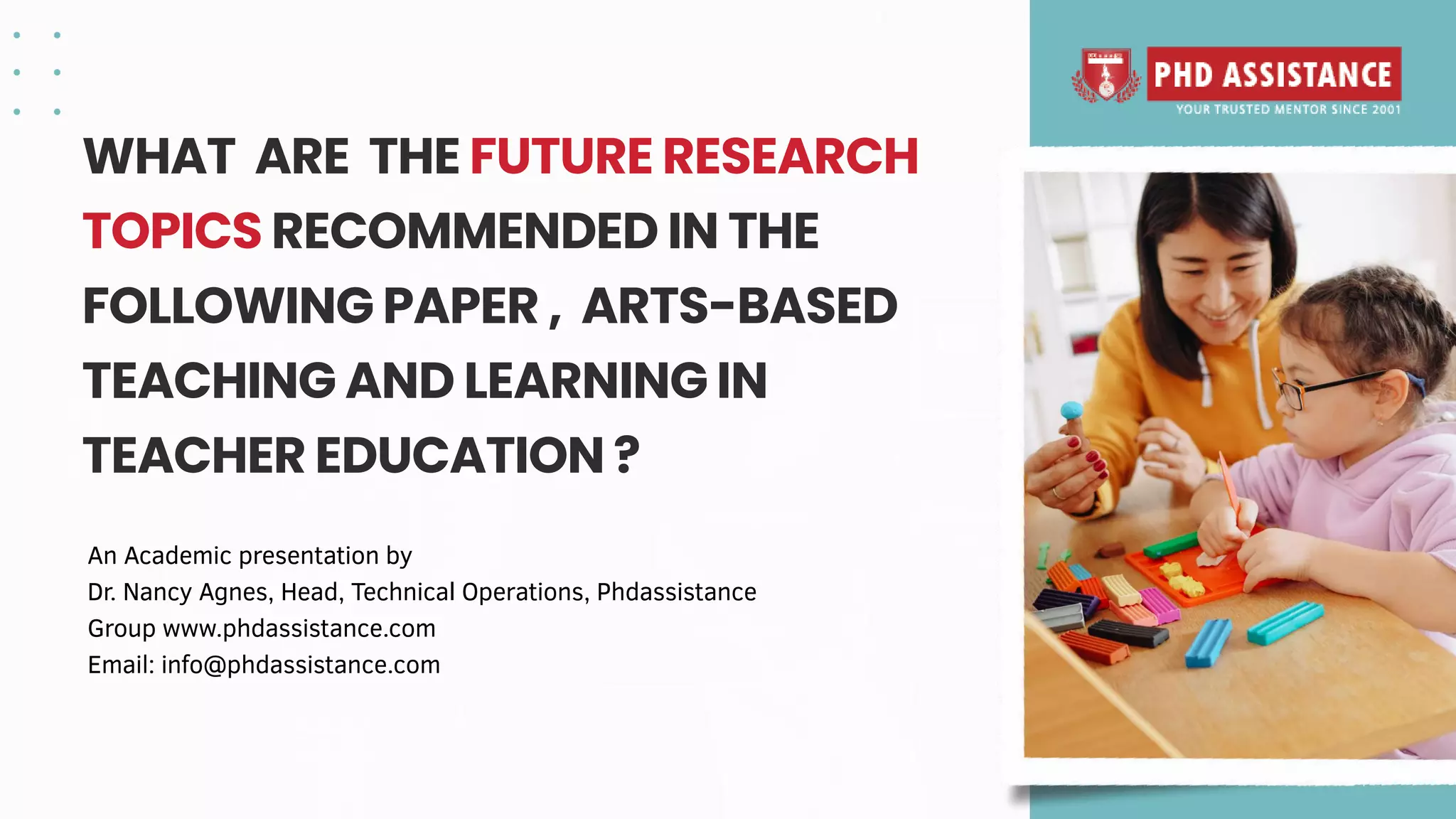 List of interesting research topics for phd students | PPT