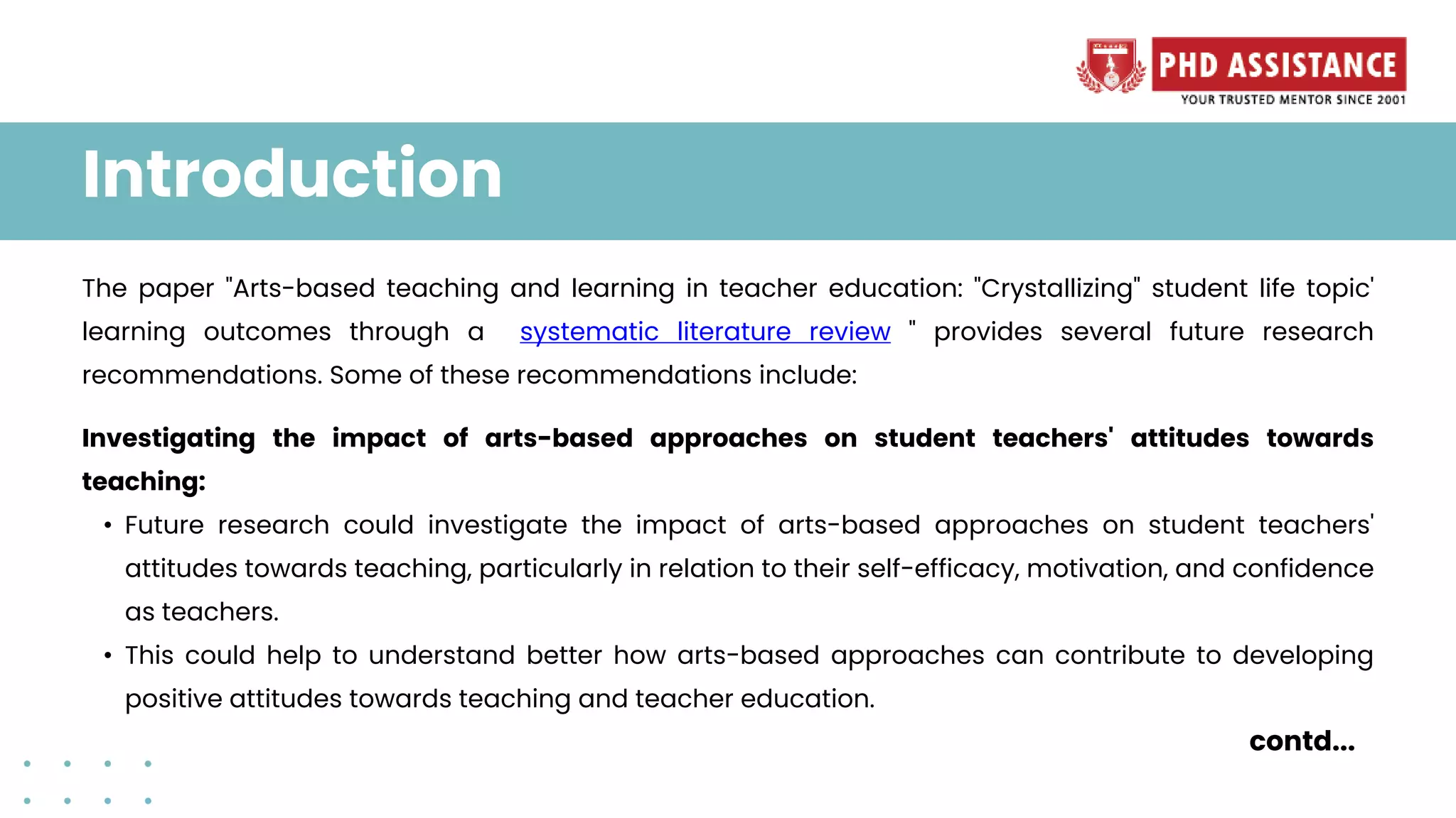 List of interesting research topics for phd students | PPT