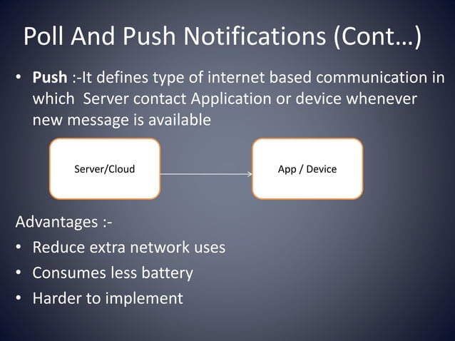 google cloud messaging | PPTX