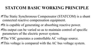 LOW CAPACITANCE CASCADED H BRIDGE MULTILEVEL BASED STATCOM | PPTX
