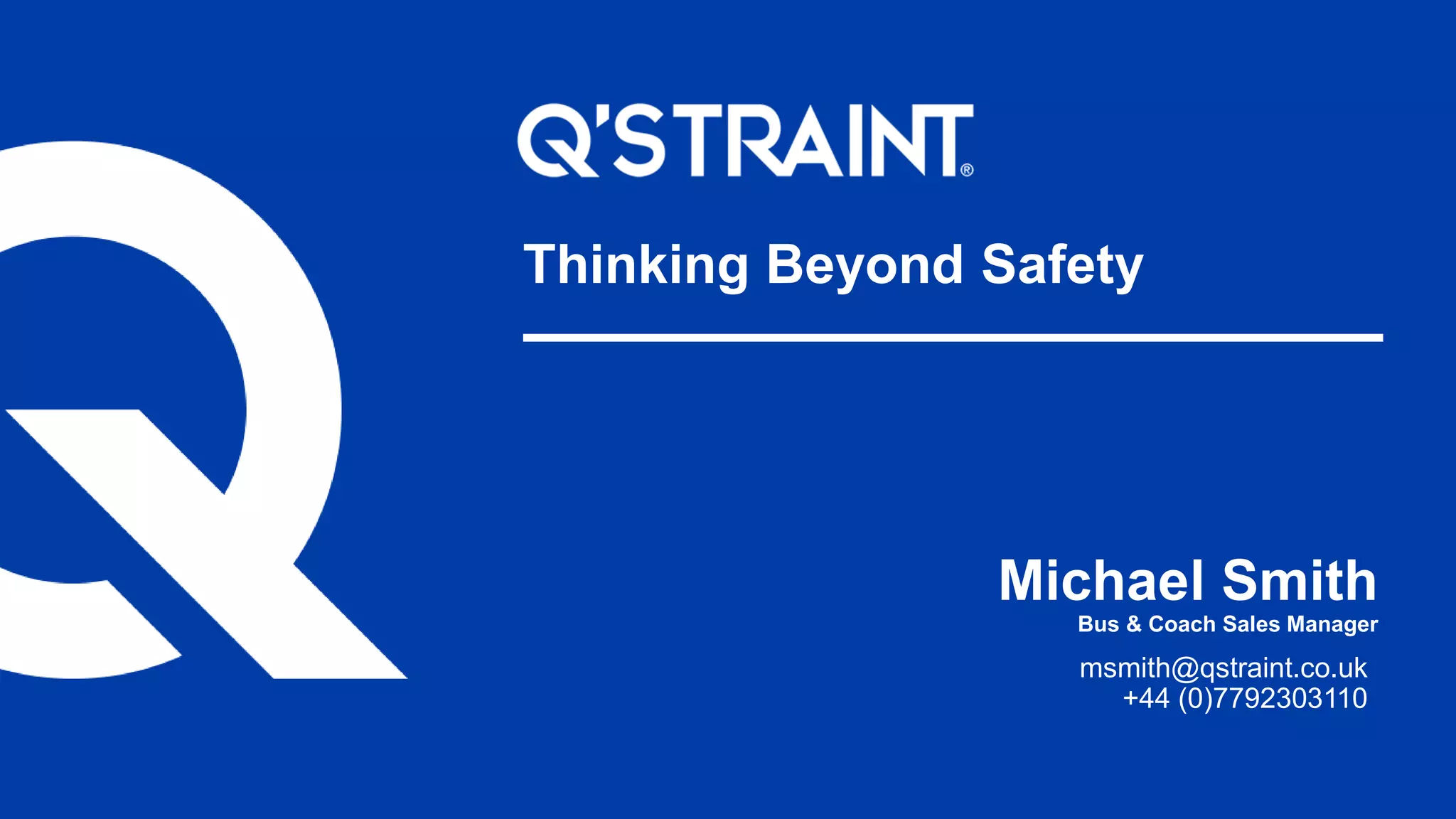 CT 19 - Latest practice in accessibility | Q'Straint | PDF