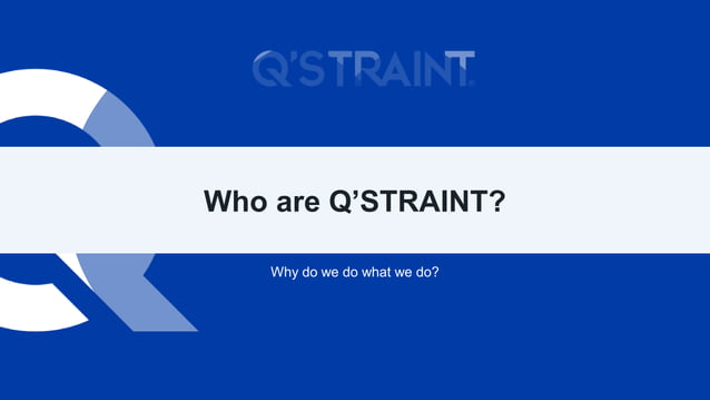 CT 19 - Latest practice in accessibility | Q'Straint | PDF