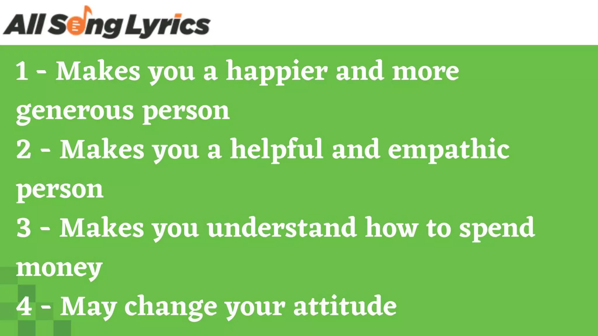 Latest song lyrics | PPTX