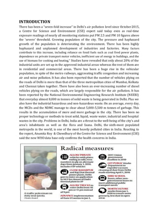 Latest steps taken to control air pollution | PDF