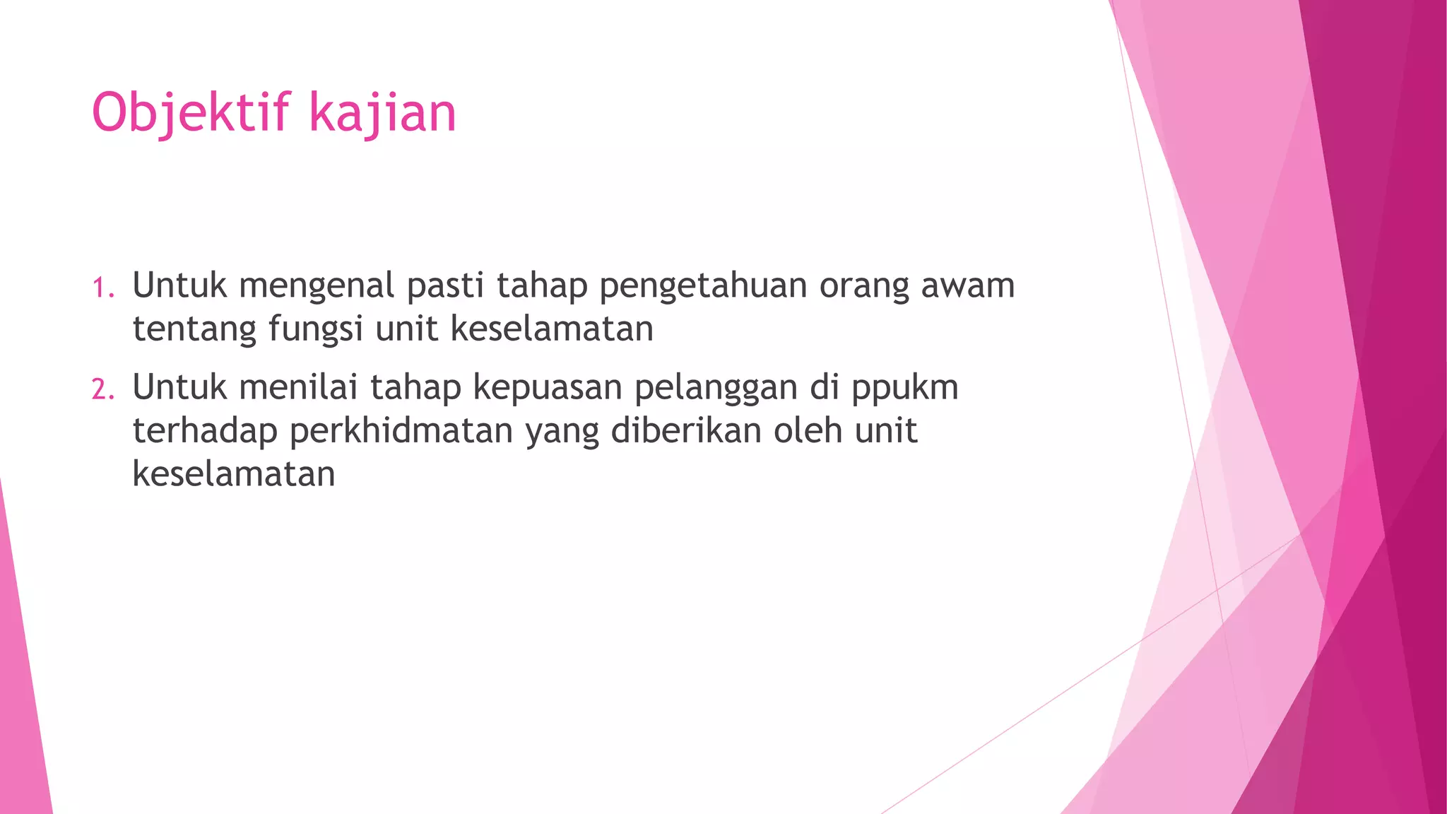 (LATEST UPDATED) Tahap Perkhidmatan Sistem Kawan Keselamatan Di PPUKM ...