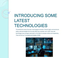 INTRODUCING SOME LATEST TECHNOLOGIES IN LESOTHO, MANY LATEST ...