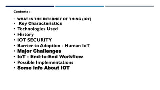 Internet of things Project PPT | PDF