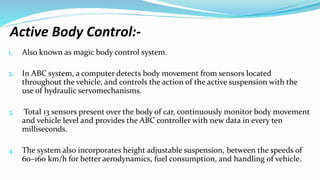 Latest technologies used in cars | PPT