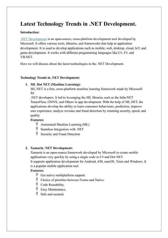 Latest Technology Trends in .NET Development..pptx