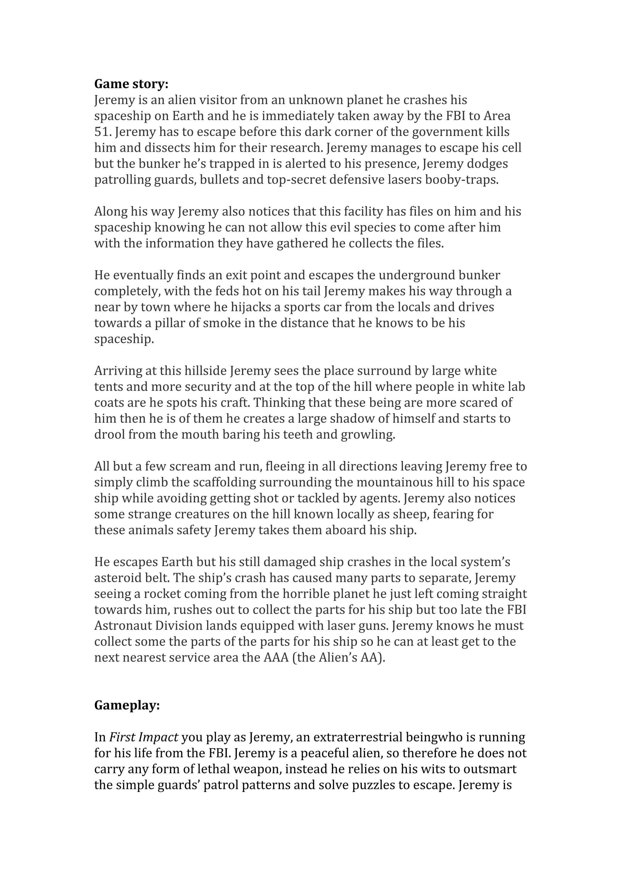 Latest ten page design document | DOCX