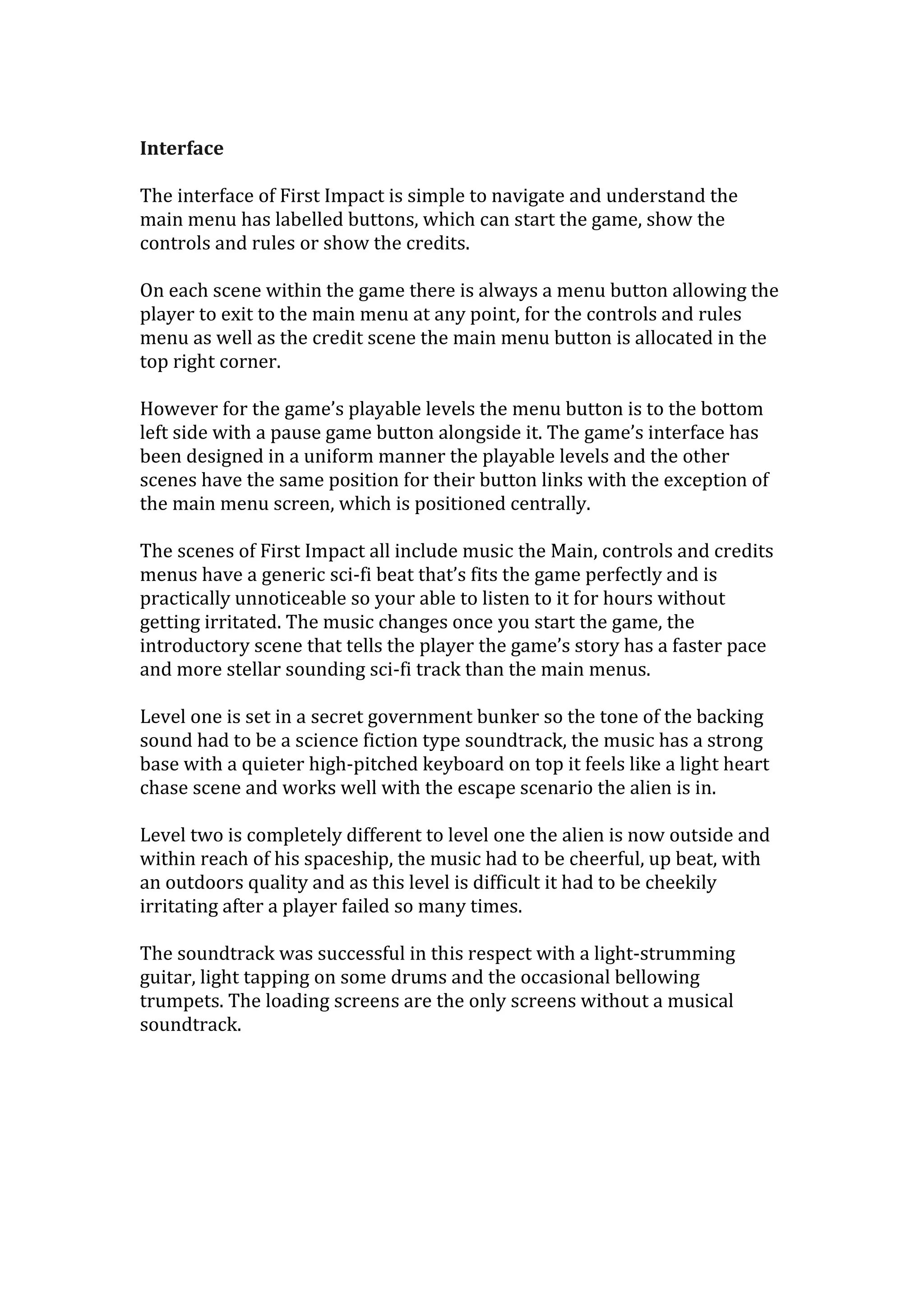 Latest ten page design document | DOCX