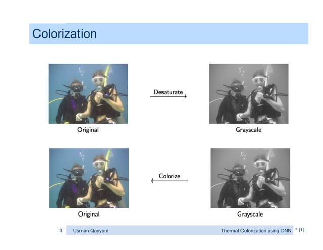 Thermal colorization using Deep Neural Network | PPT Thermal colorization using Deep Neural Network | PPT