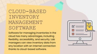 Latest Trends in Lab Inventory Management Software with INSYSIV | PPTX