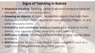 Signs Your Baby Is Teething Later Than Usual | PDF