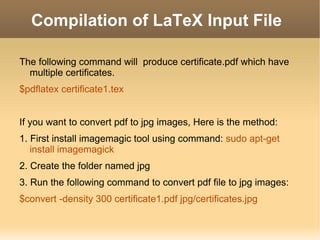 Latex | ODP | Desktop Publishing | Computer Software and Applications