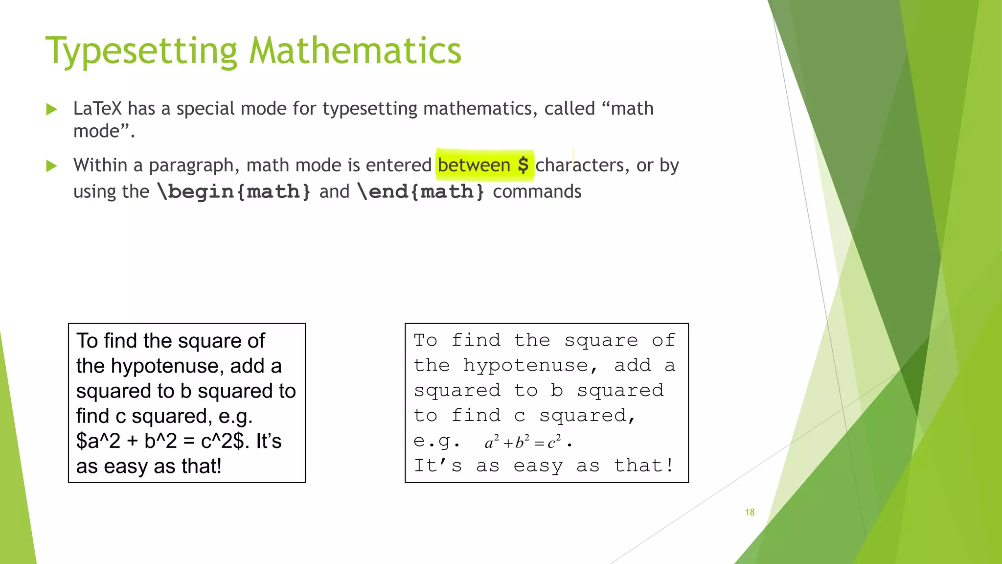 LaTex tutorial with Texstudio | PPTX