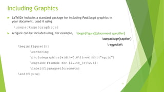 LaTex tutorial with Texstudio | PPTX