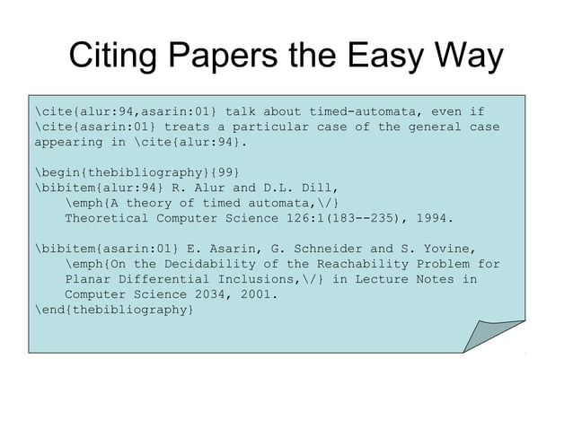 Latex for beginners | PPT