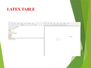 TECHNICAL WRITING USING LATEX POWER POIN | PPTX