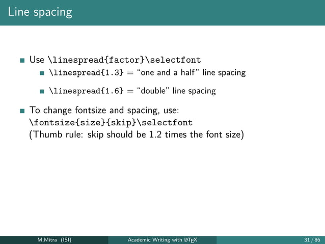 Introduction to basic LaTeX for academic writing | PDF