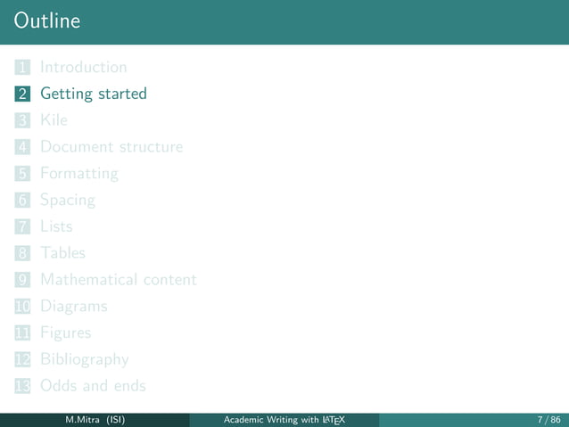 Introduction to basic LaTeX for academic writing | PDF