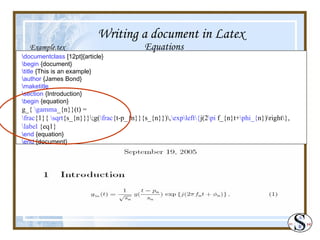 latex document how it is preapred, guide | PPT