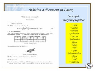latex document how it is preapred, guide | PPT